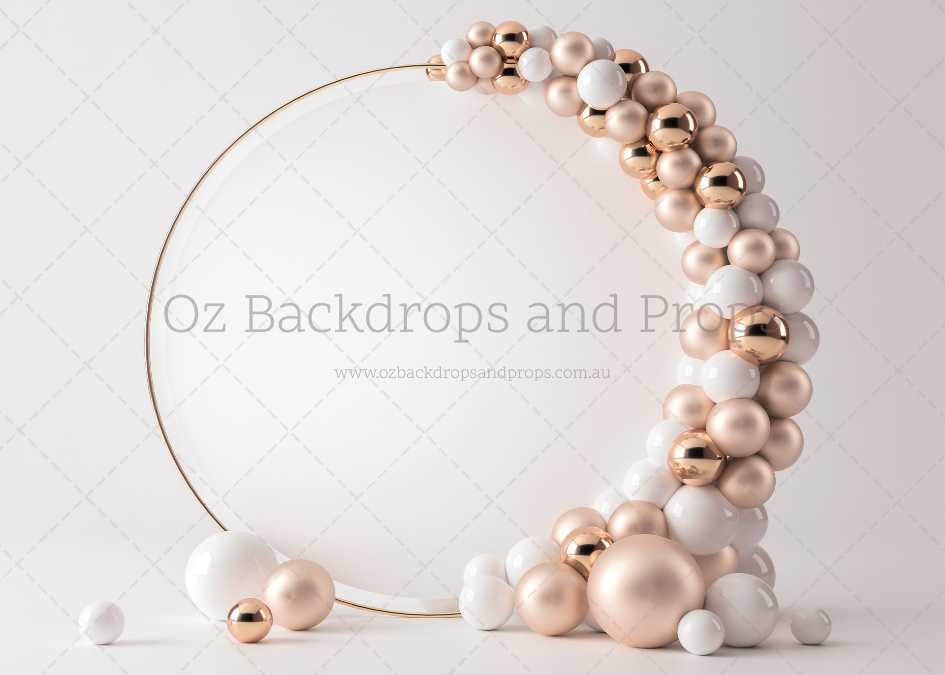 Rose Gold Celebration - Oz Backdrops & Props