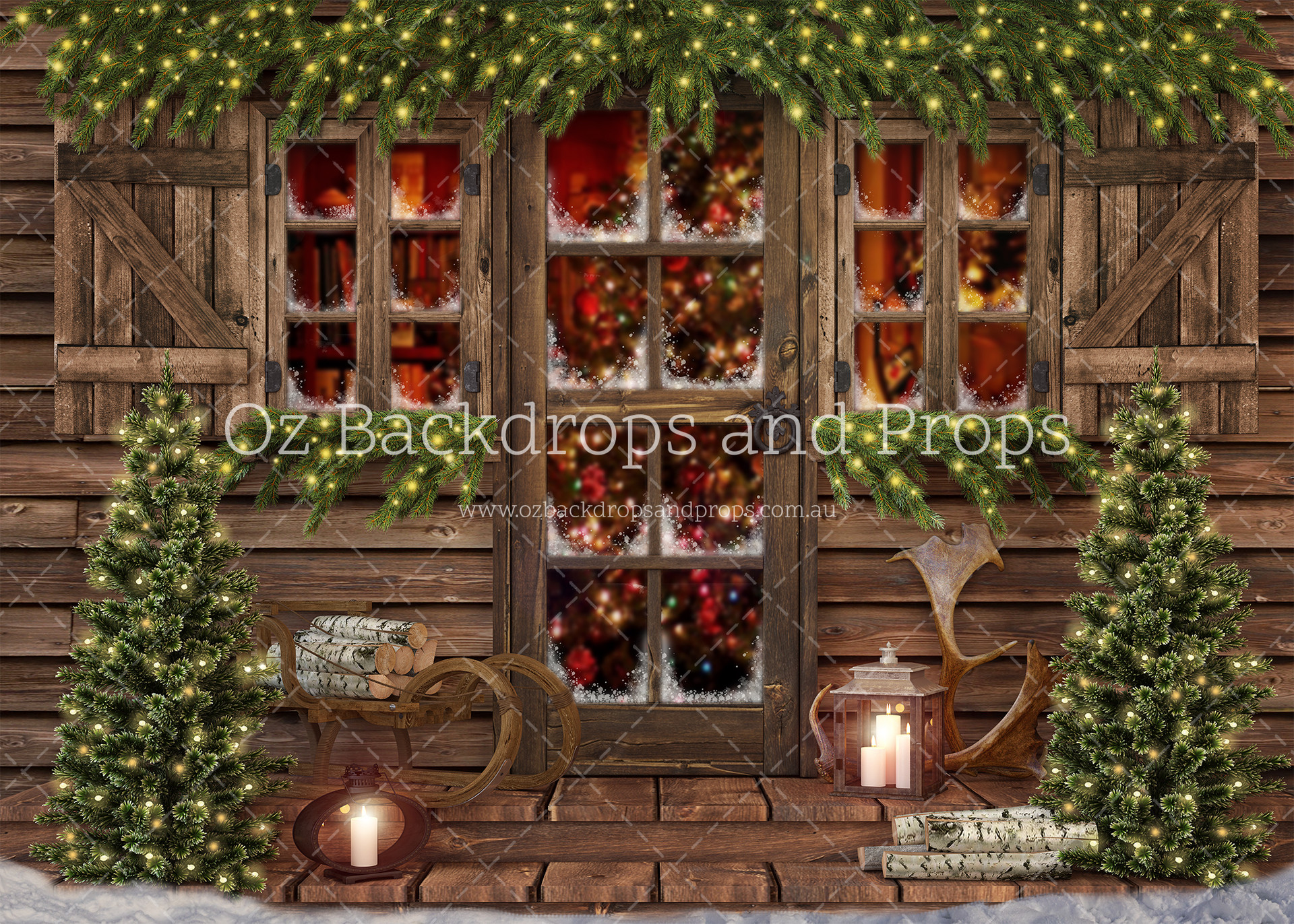 Cabin Floor - Oz Backdrops & Props Pty Ltd