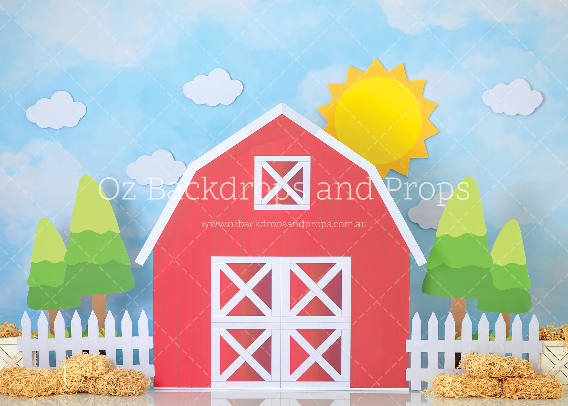 Old MacDonald's Farm - Oz Backdrops & Props Pty Ltd