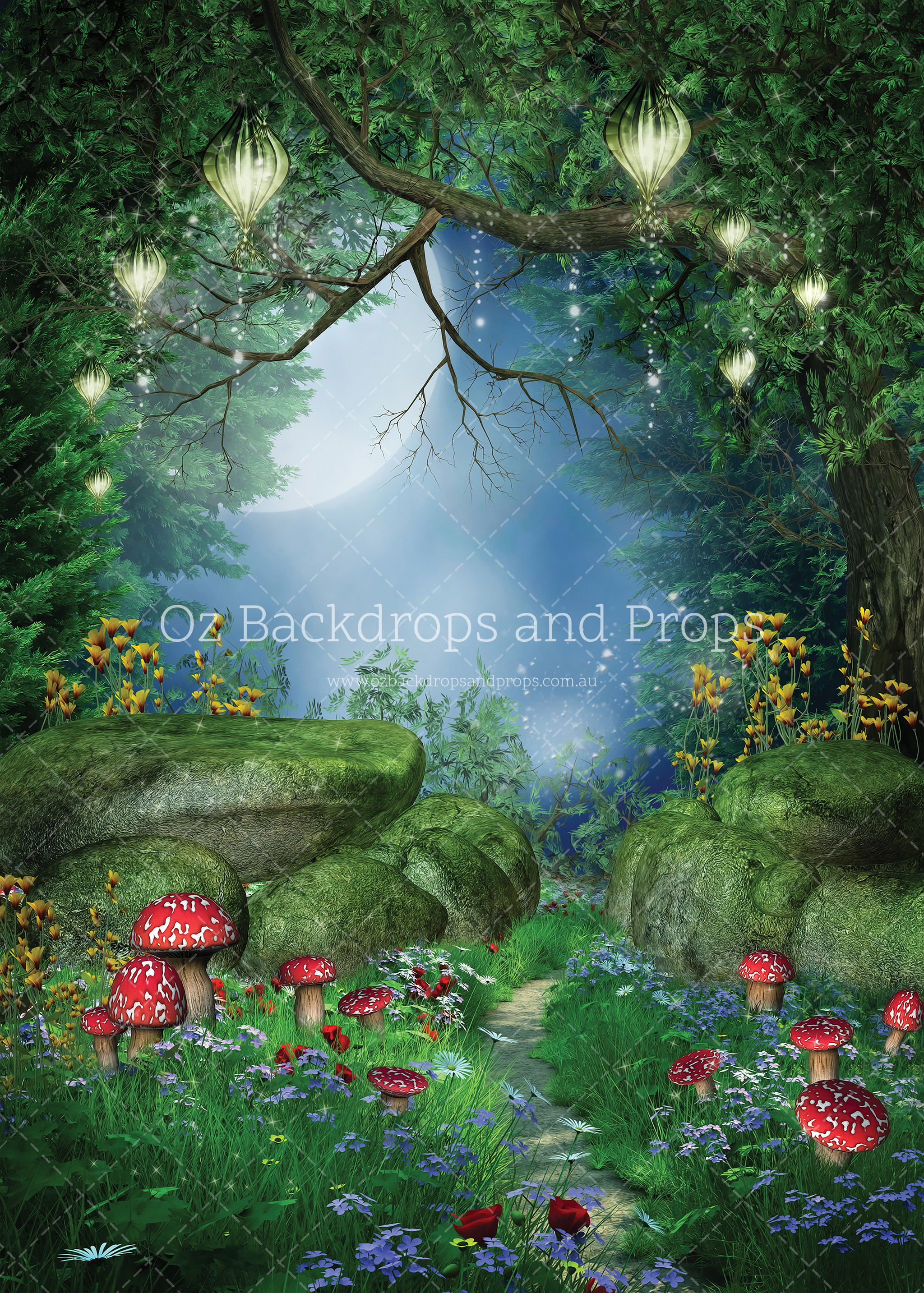 Enchanted Forest - Oz Backdrops & Props