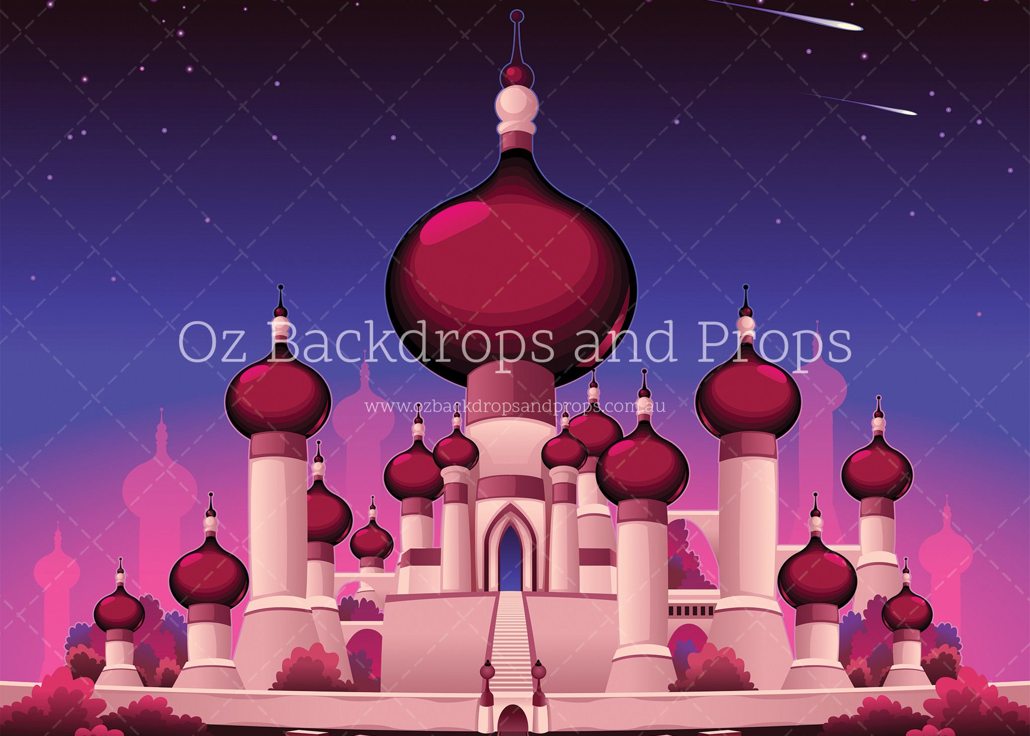 Aladdin Inspired - Oz Backdrops & Props