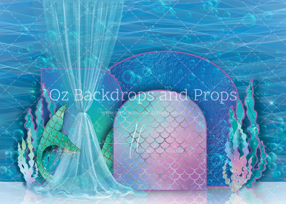 Nautical Mermaid - Oz Backdrops & Props