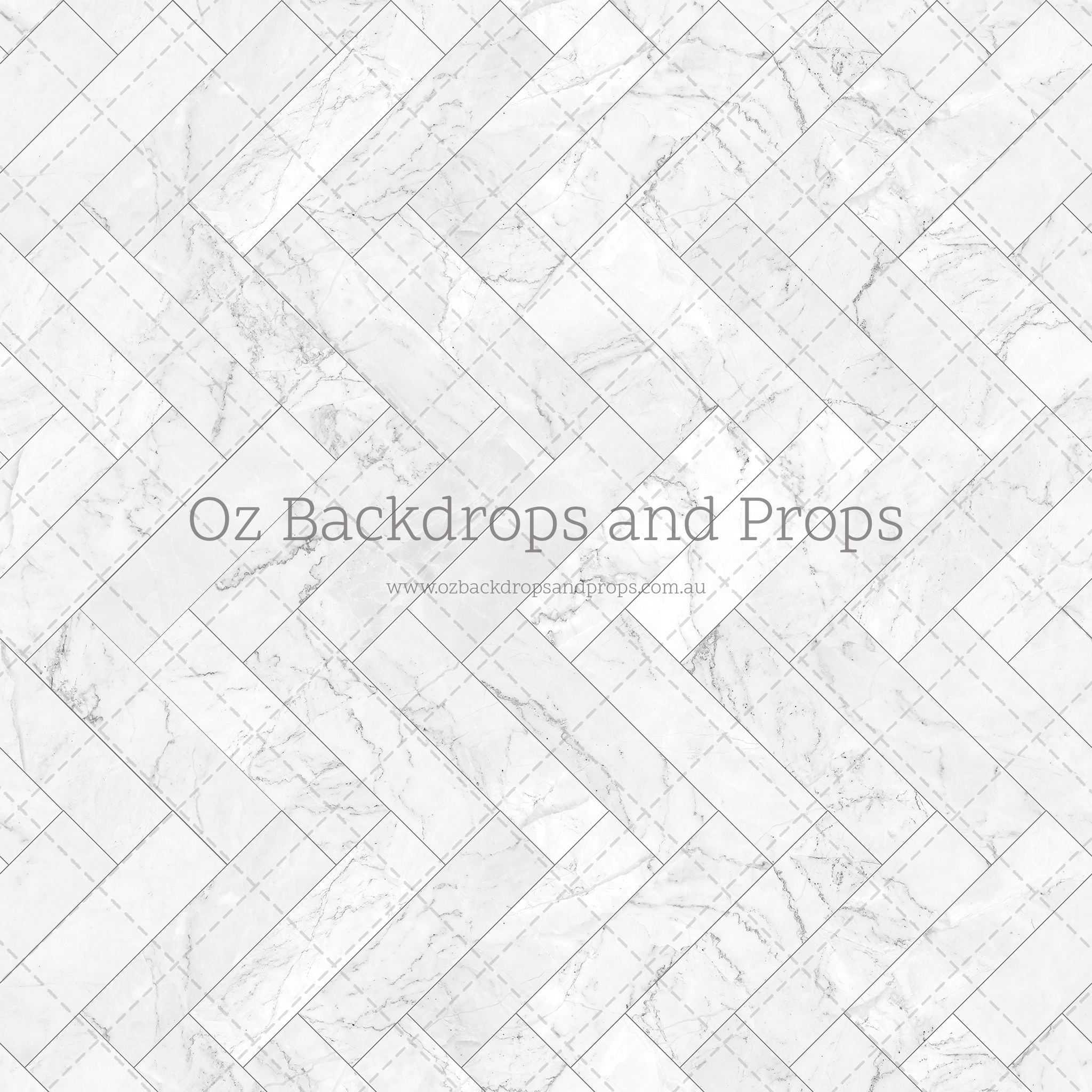 Chevron Marble Tile - Oz Backdrops & Props