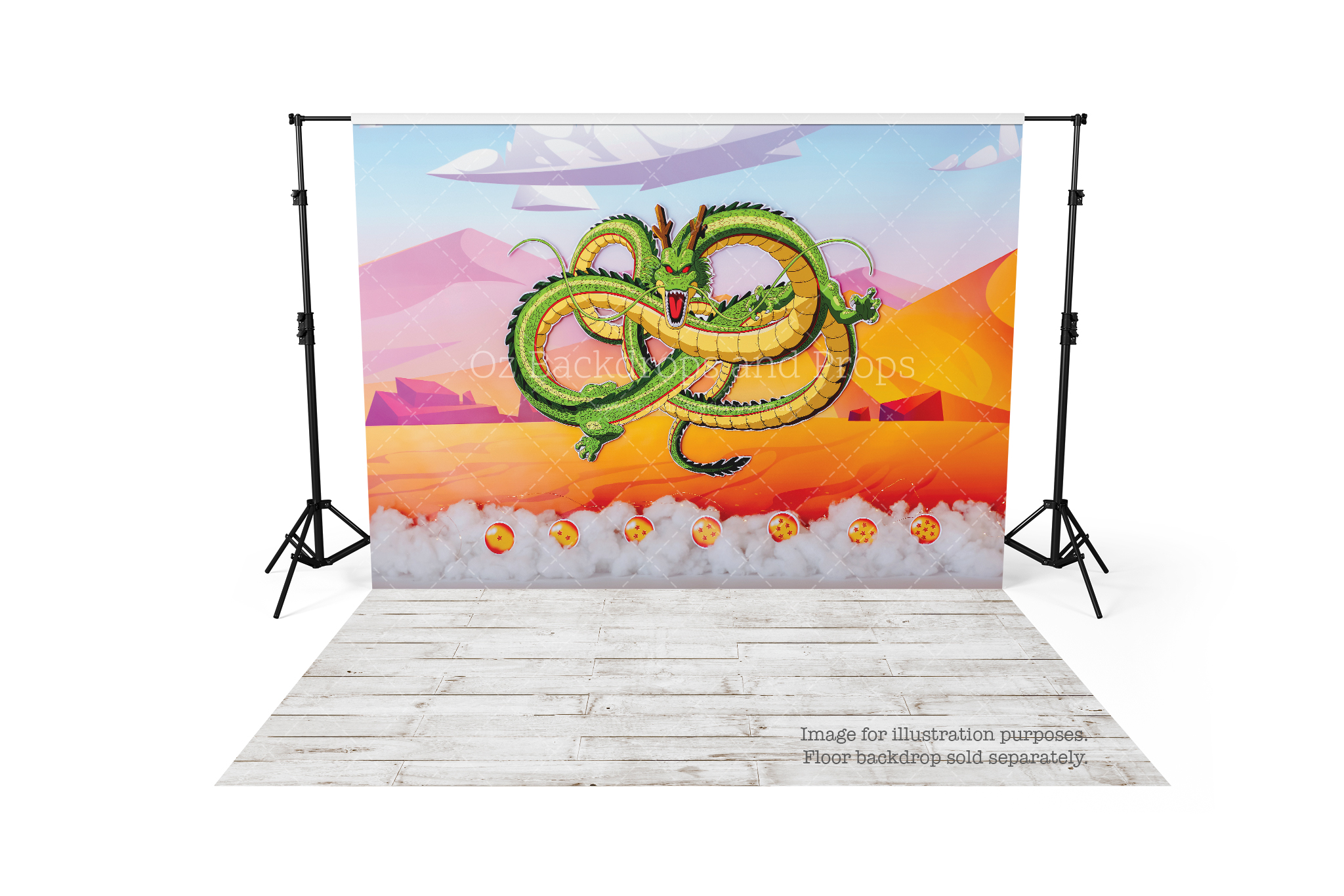 Dragon Ball Z - Oz Backdrops & Props