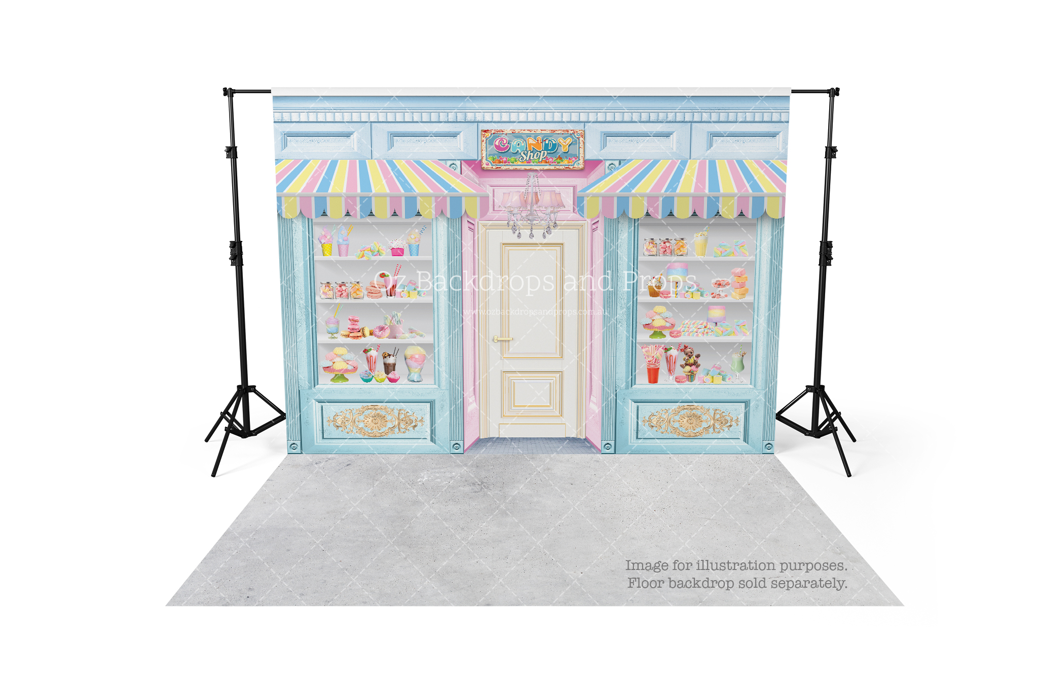 Candy Shop Deluxe - Oz Backdrops & Props