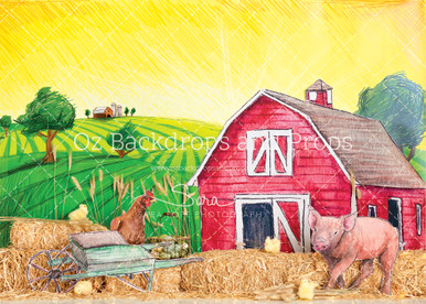 Barnyard Friends - Oz Backdrops & Props Pty Ltd