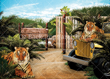 Tiger King - Oz Backdrops & Props