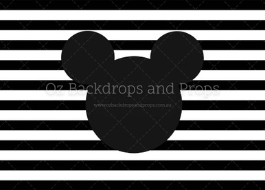 Mickey Mouse Stripes - Oz Backdrops & Props