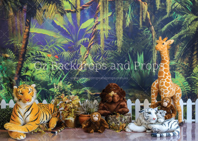 Jungle Zoo - Oz Backdrops & Props