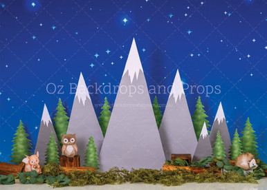 Mountain Peaks - Oz Backdrops & Props