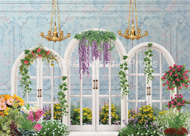 Spring Conservatory - Oz Backdrops & Props