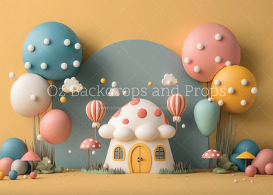 Little Mushroom House - Oz Backdrops & Props Pty Ltd
