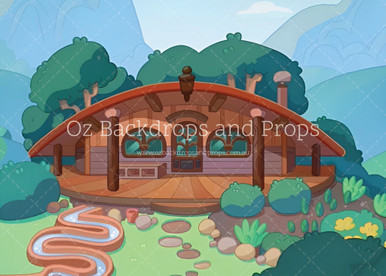 Bluey School - Oz Backdrops & Props