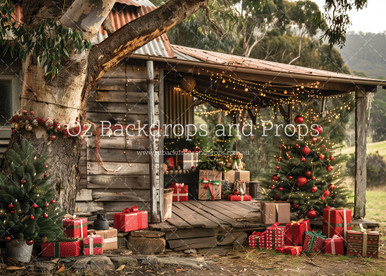 Outback Christmas Shack - Oz Backdrops & Props Pty Ltd