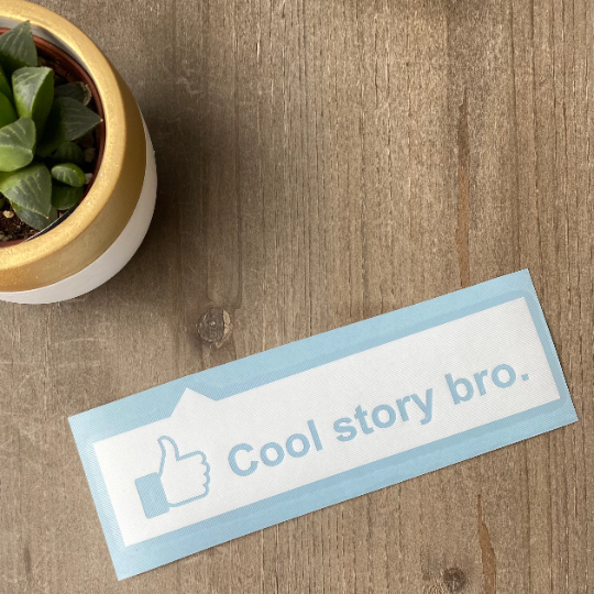 Cool Story Bro Vinyl Decal - NTBVinyls