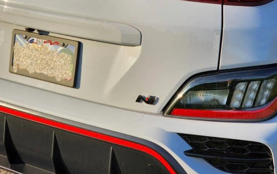 Vinyl Decal Overlay - Compatible with Hyundai Kona N 2020-2022 "N ...