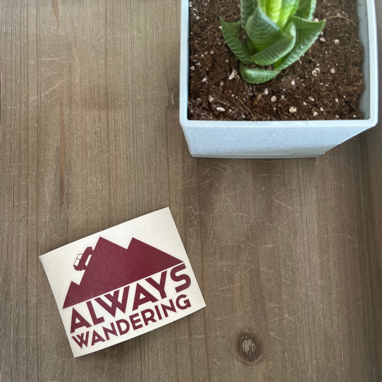Always Wandering - Vinyl Decal - NTBVinyls
