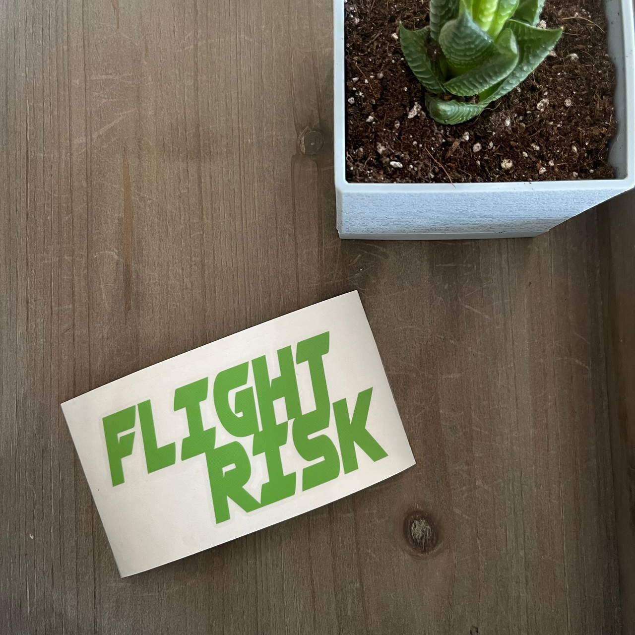 Flight Risk - Vinyl Decal - NTBVinyls