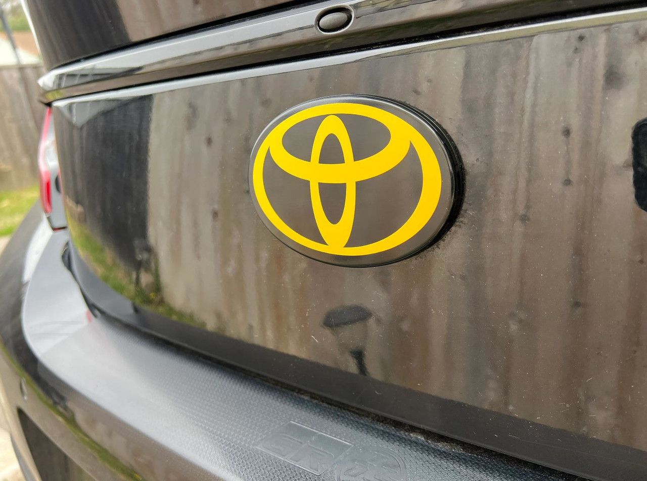 Toyota Front Emblem Cover