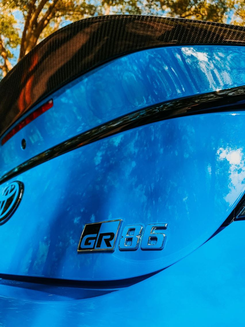 Toyota Emblem overlay compatible with GR86