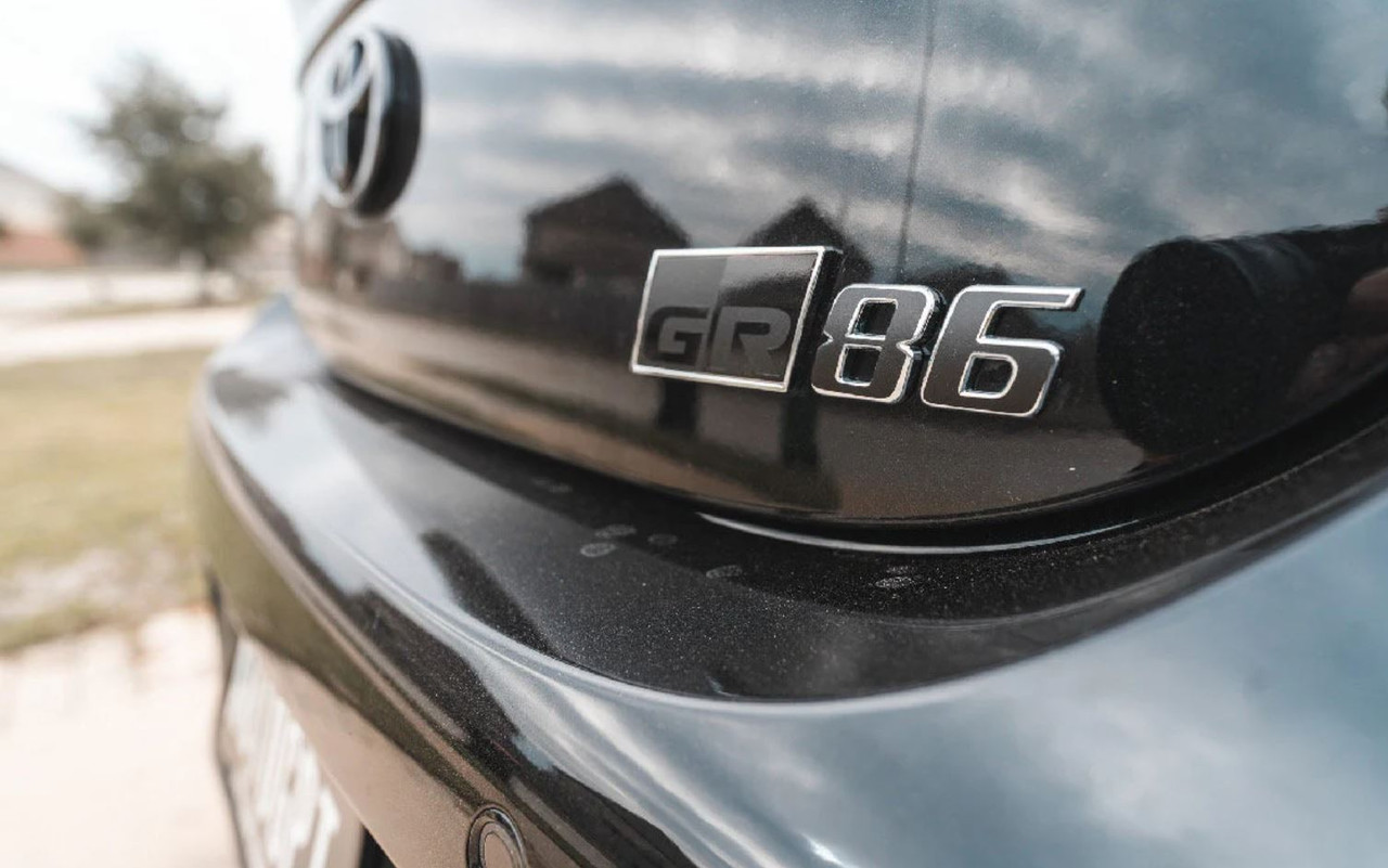 Toyota Emblem overlay compatible with GR86