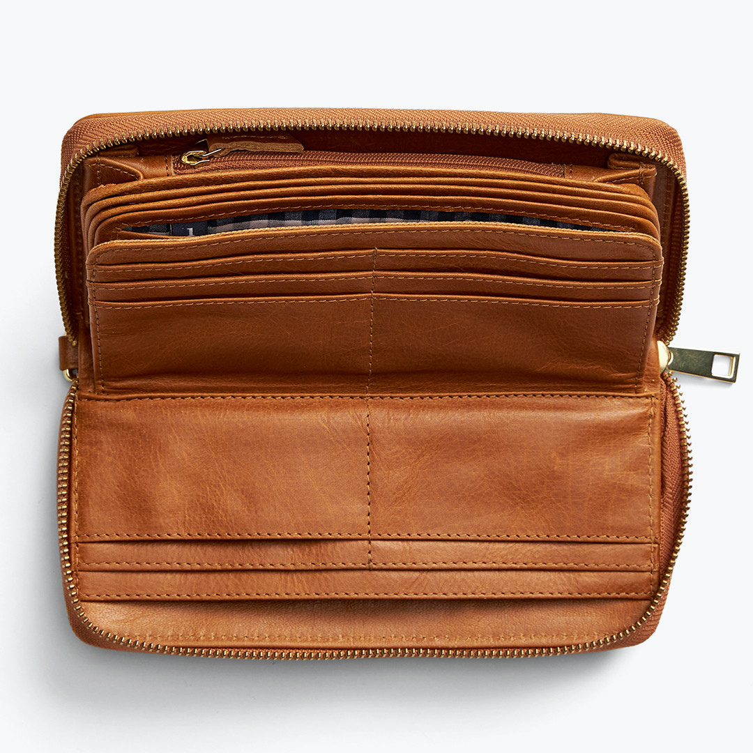 Rachel Cruze Wallet in Camel