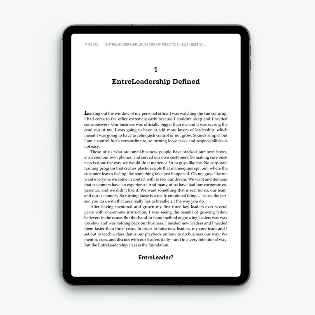 EntreLeadership by Dave Ramsey — E-Book