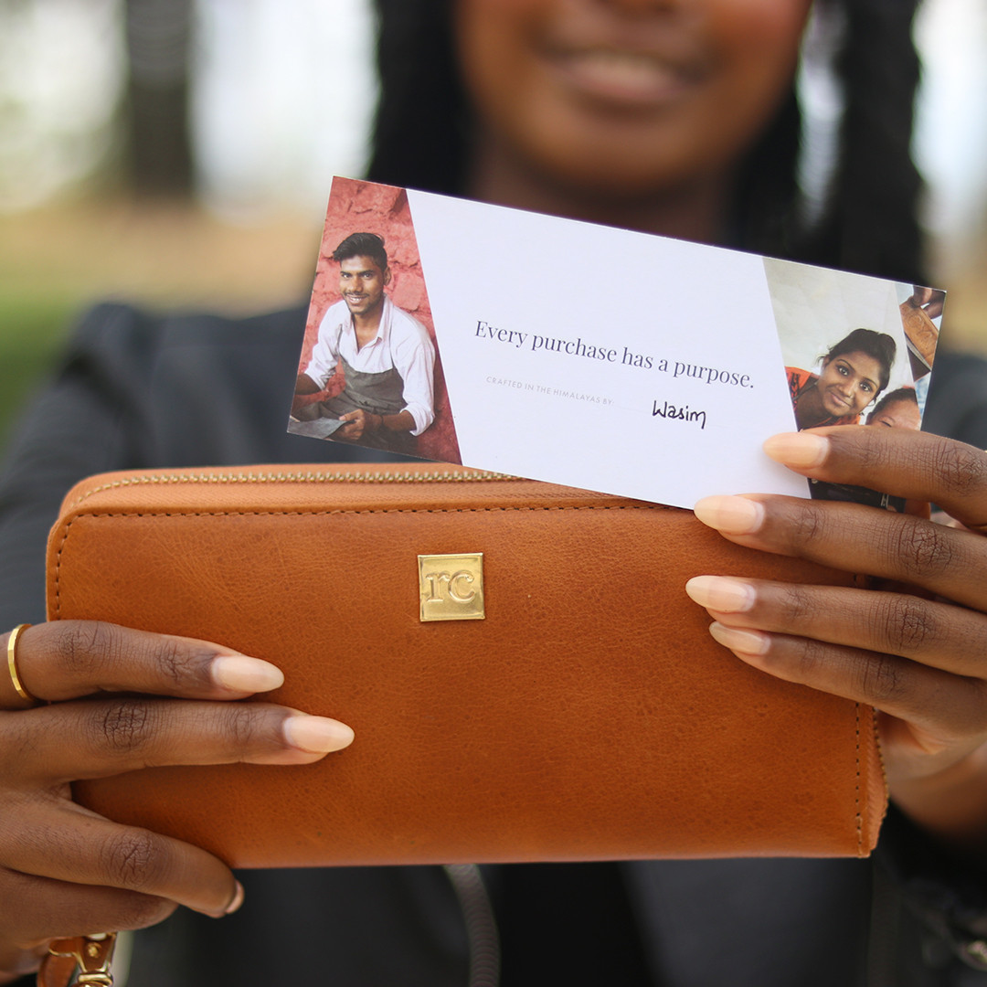 Rachel Cruze Wallet in Camel