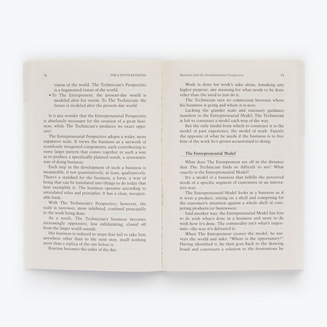 The E-Myth Revisited - Paperback Book