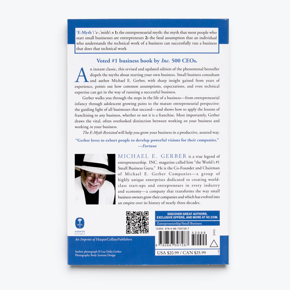 The E-Myth Revisited - Paperback Book