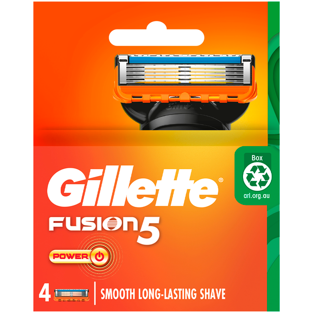 Gillette Fusion Power Razor Blades Refills| Gillette