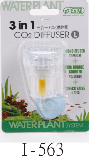 Ista 2 In 1 CO2 Bubble Counter + Check Valve - Jungle Aquashrimp