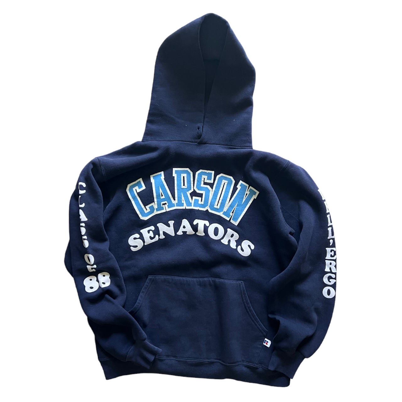 80's Carson Senator Russell pullover hoodie