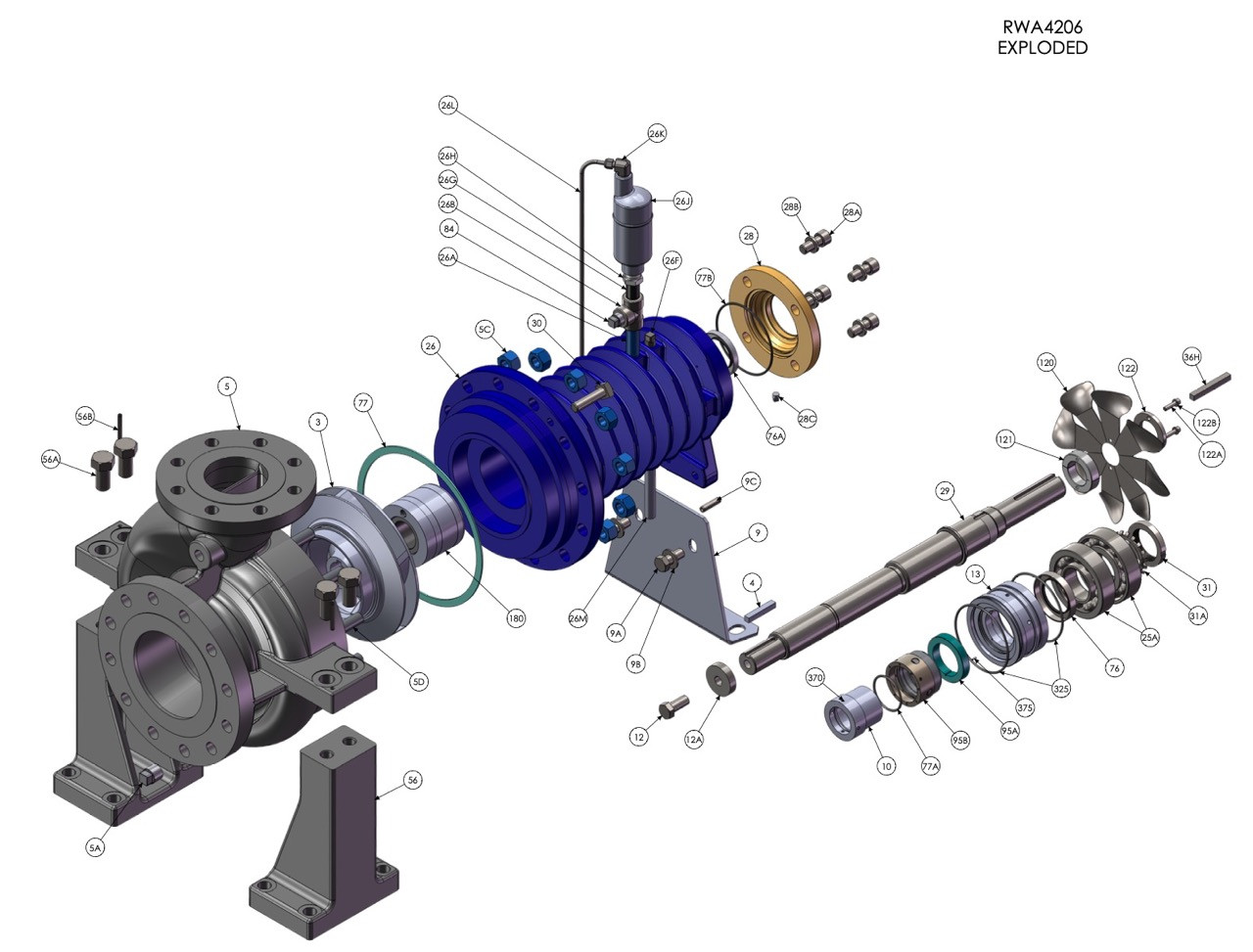 Dean RWA4206 4x6x10 #1 Pump Dean RWA4206 4x6x10 #1 Dean Pump ...