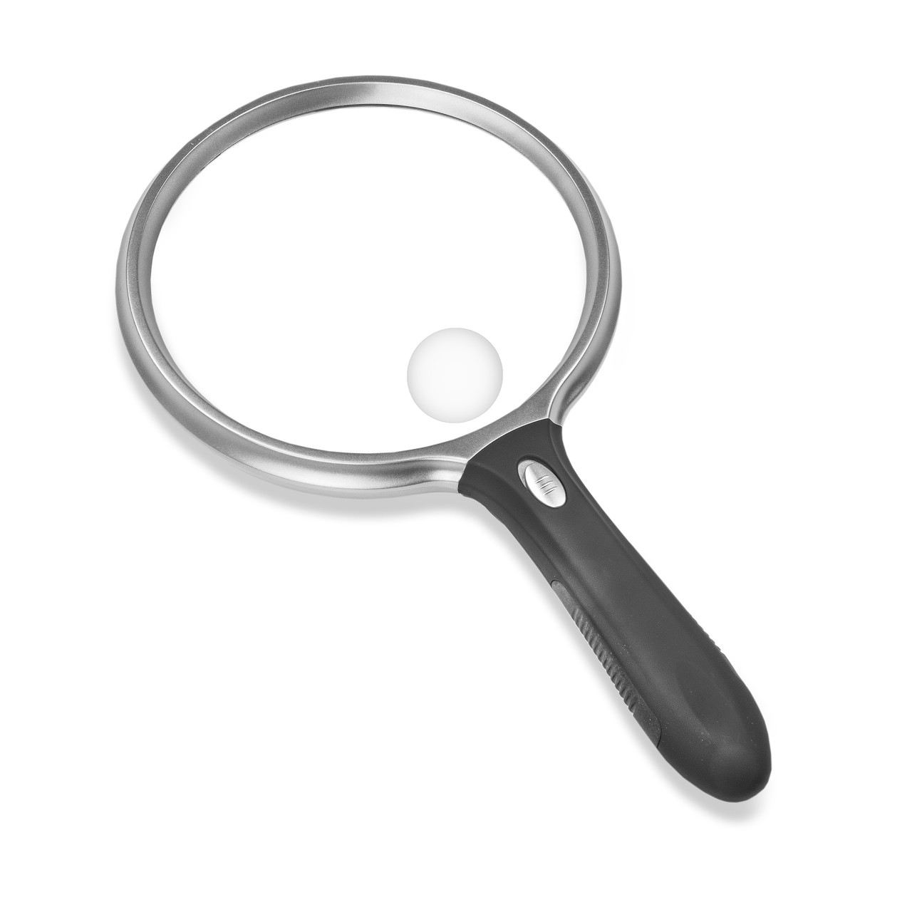 HandHeld™ LED Lighted 1.5x Oversized Magnifier with 4.5x Spot Lens
