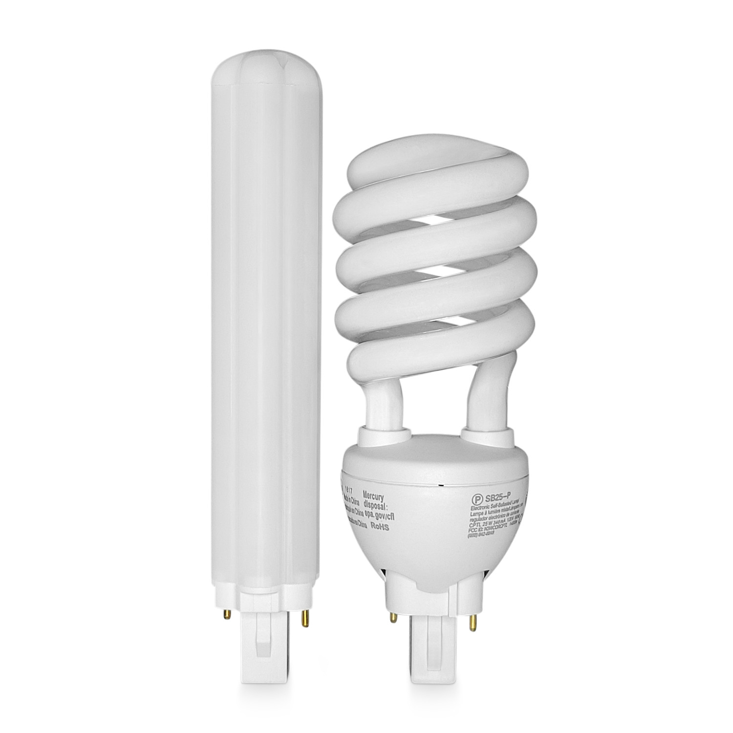 LED Type P replacement bulb for Ottlite® 25W 2-Pin Swirl bulb H34J3K ...