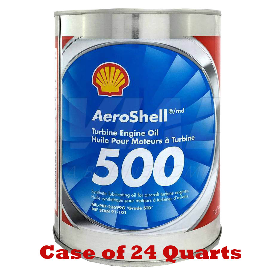 AeroShell 500 Turbine Engine Oil - Case of 24