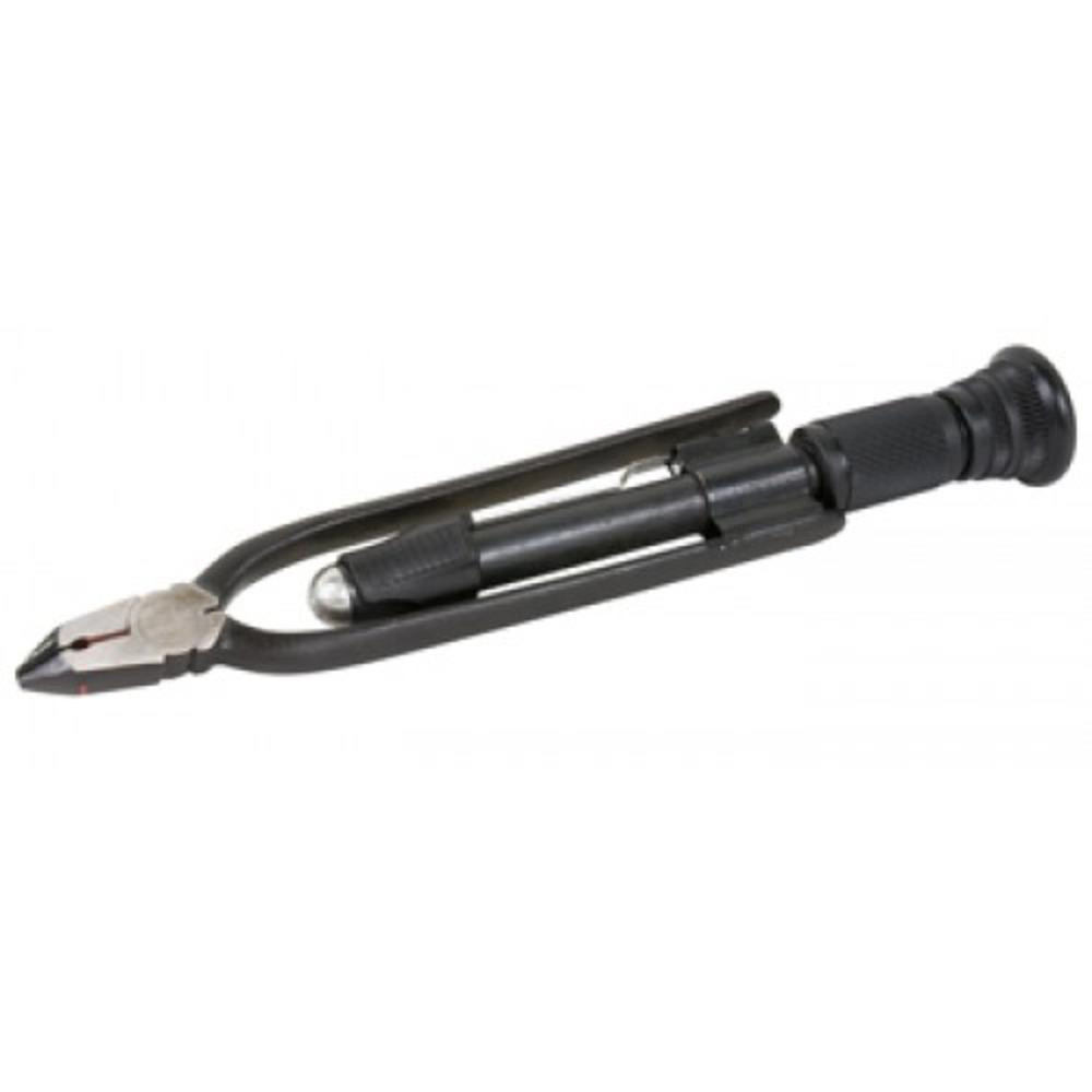 Milbar Reversible Safety Wire Twister with Diagonal Pliers (6" Small) - 45W