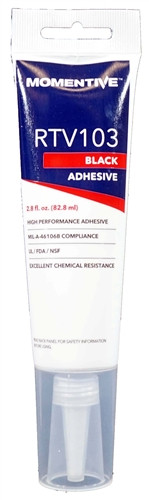 Dow Corning® Momentive™ RTV103 Sealant - Black 2.8oz Tube