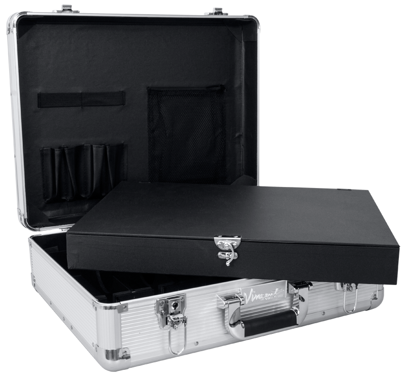 Clipper and Accessory Carry Case Large Silver - Atlanta Barber and ...