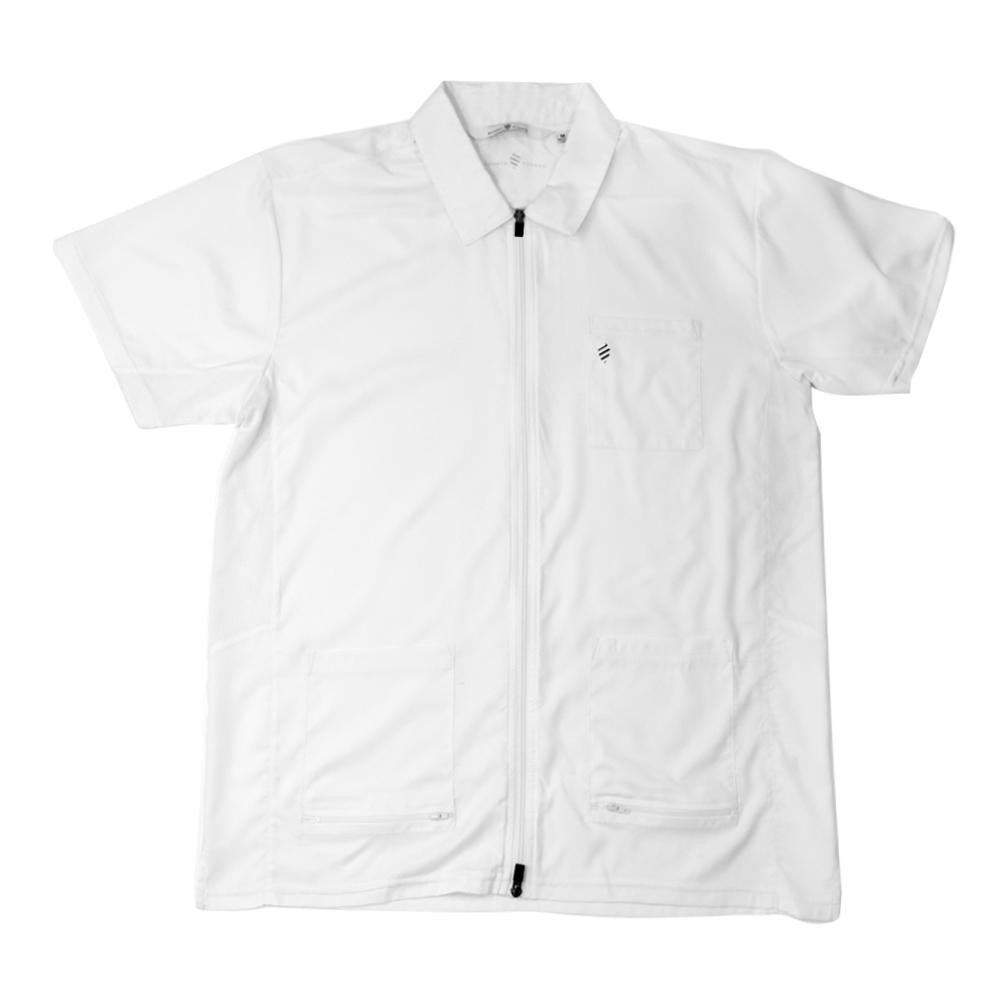 Barber Jacket - Barber Strong in White - Atlanta Barber and Beauty Supply