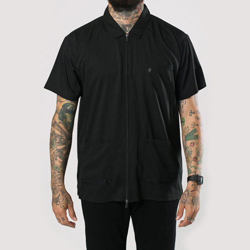 Barber Jacket - #894 Nylon - Atlanta Barber and Beauty Supply