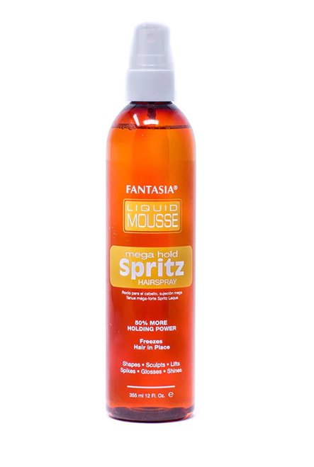 Fantasia Liquid Mousse Mega Hold Spritz - Atlanta Barber and Beauty Supply