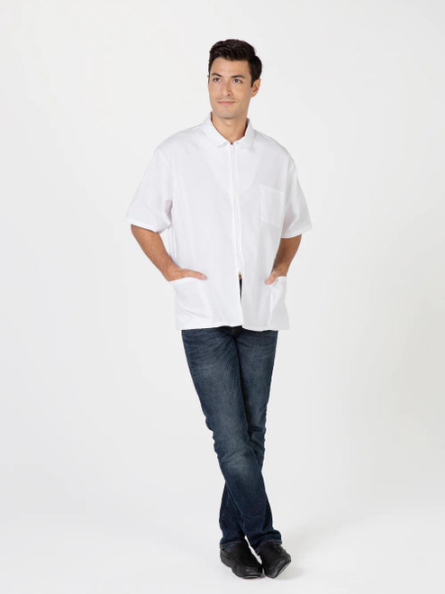 Barber Jacket - Vintage Look Poly/Cotton #1344 - Atlanta Barber and ...