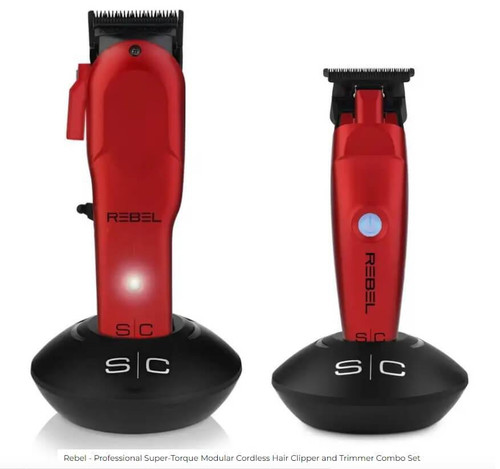 STYLECRAFT REBEL CLIPPER AND TRIMMER COMBO RED - Atlanta Barber and ...