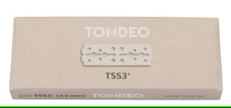 Tondeo Razor Blades TSS3+ pack of 10 blades - Atlanta Barber and Beauty ...