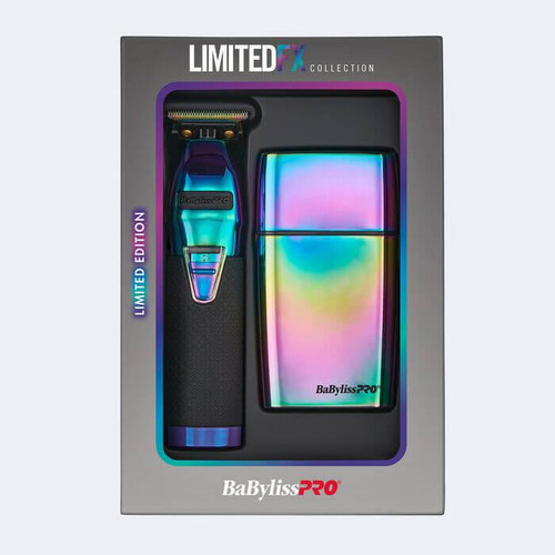 BaBylissPRO® LimitedFX Iridescent Trimmer and Double-Foil Shaver Gift ...