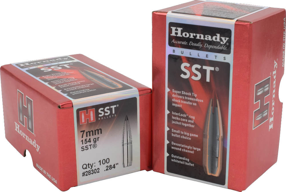 Hornady SST Bullets 7mm Caliber 154 Grain sample pack