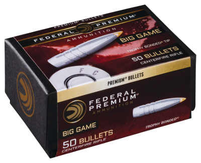 Federal Premium Trophy Bonded Tip Hunting Bullets 7mm Caliber 160 Grain ...
