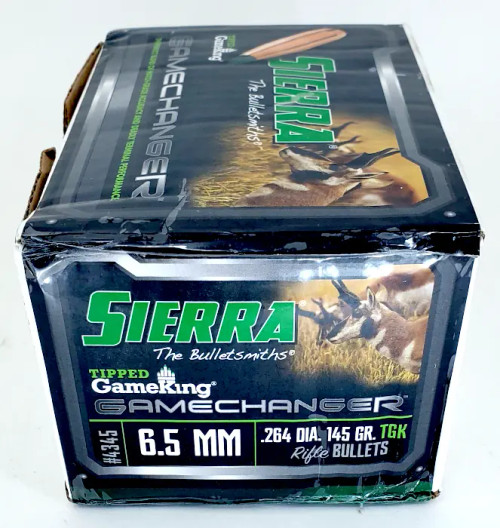 Sierra GameChanger -Tipped GameKing Bullets 6.5mm Caliber 145 Grain ...